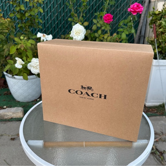 Coach | Other | Coach Large Shopping Gift Box | Poshmark
